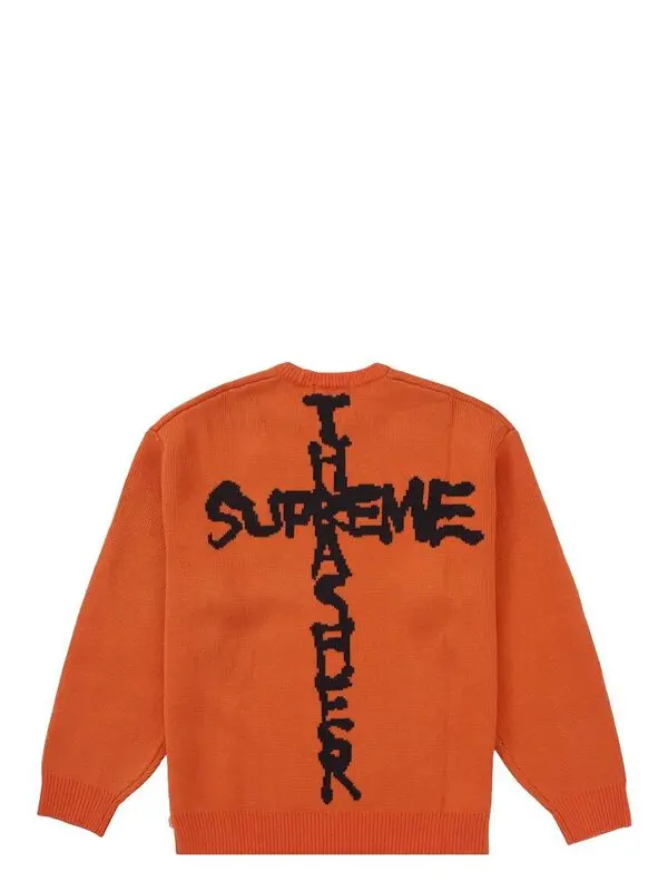 Supreme Thrasher Sweater - Orange