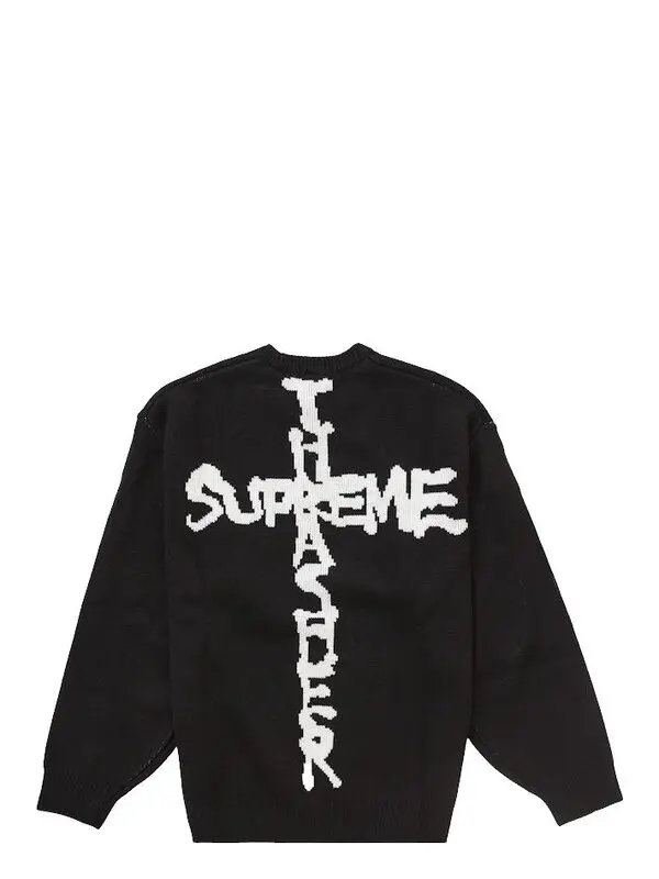 Supreme Thrasher Sweater - Black
