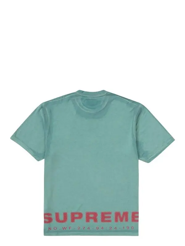 Supreme Discharge Short Sleeve Top - Teal