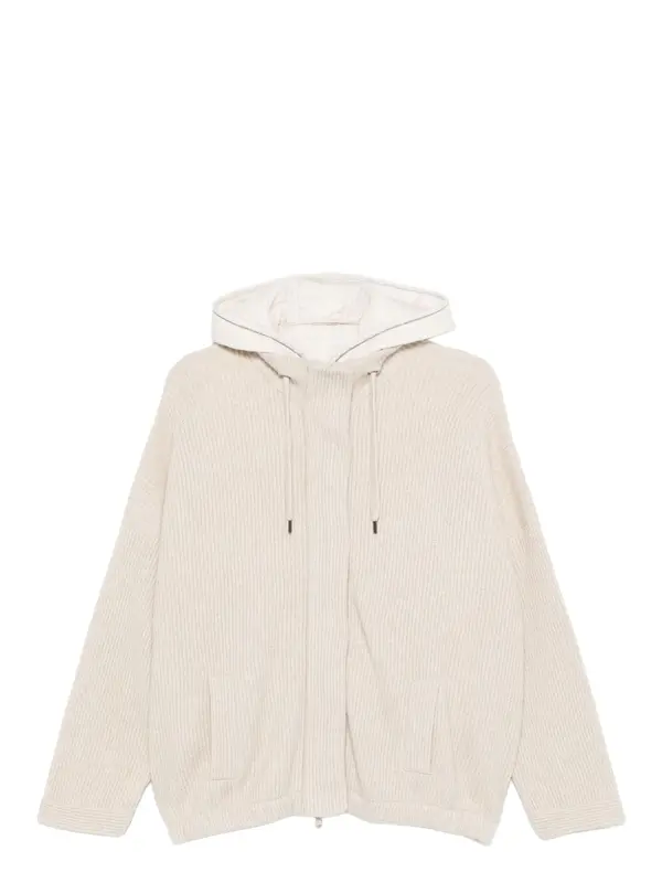 Brunello Cucinelli Layered Jacket - Neutrals