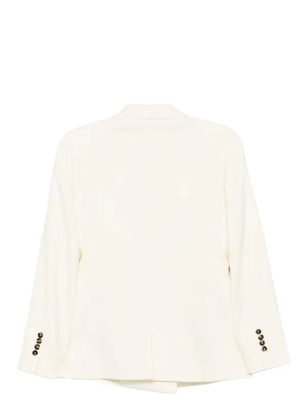 Alberto Biani Double-breasted Blazer - White