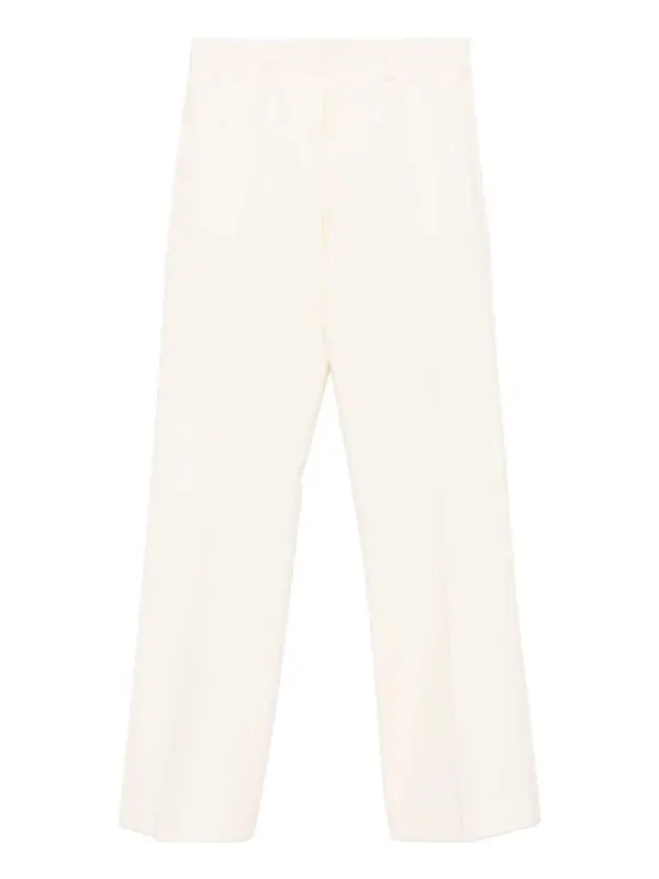 Alberto Biani Flared Trousers - White