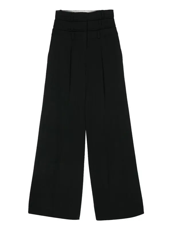 Viktor & Rolf Multi-layered Trousers - Black