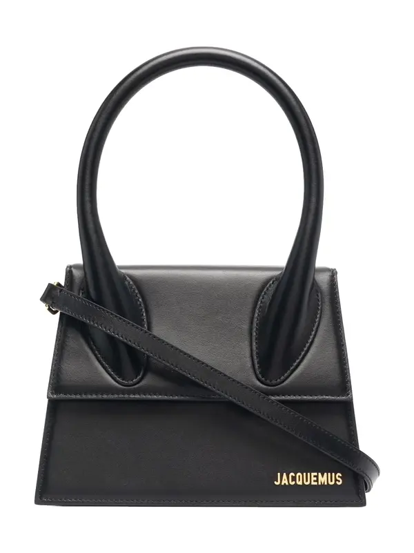 Jacquemus Le Grand Chiquito Leather Handbag - Black