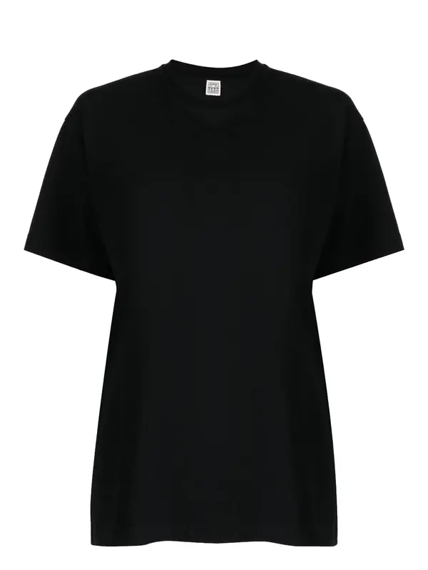 TOTEME Organic Cotton T-shirt - Black