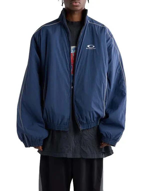 Balenciaga Deconstructed Track Jacket - 8065 Navy