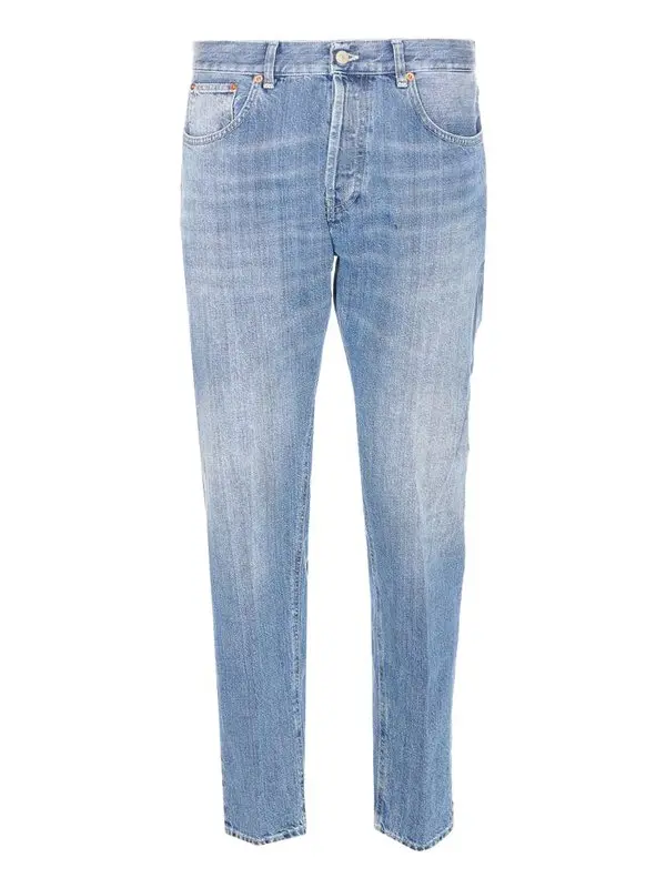 DONDUP Dian Carrot Slim Fit Jeans - Blue