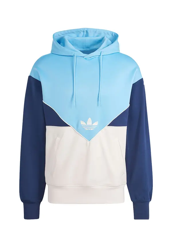 Adidas Adicolor Cutline Hoodie - Semi Blue Burst/wonder White Mel/night Indigo