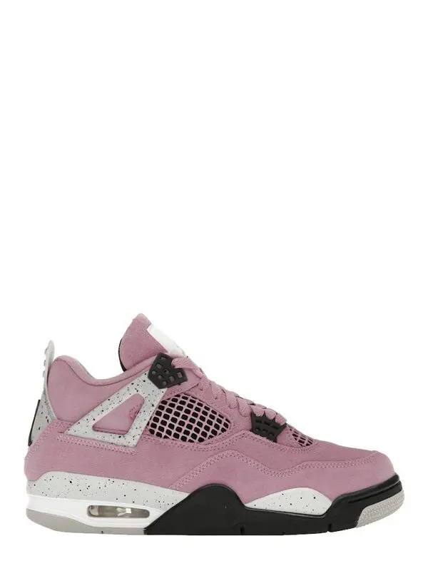 JORDAN 4 Retro Sneakers - Orchid/neutral Grey/black