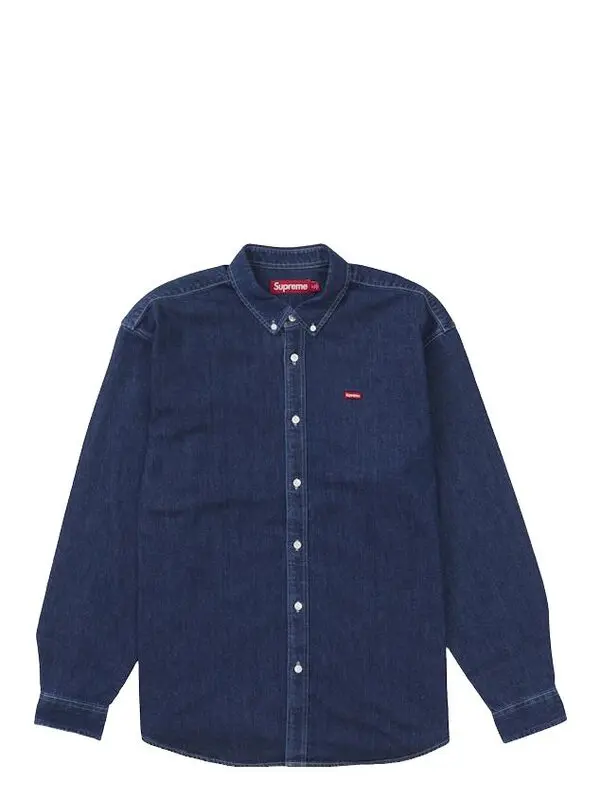 Supreme Small Box Shirt - Rinsed Denim