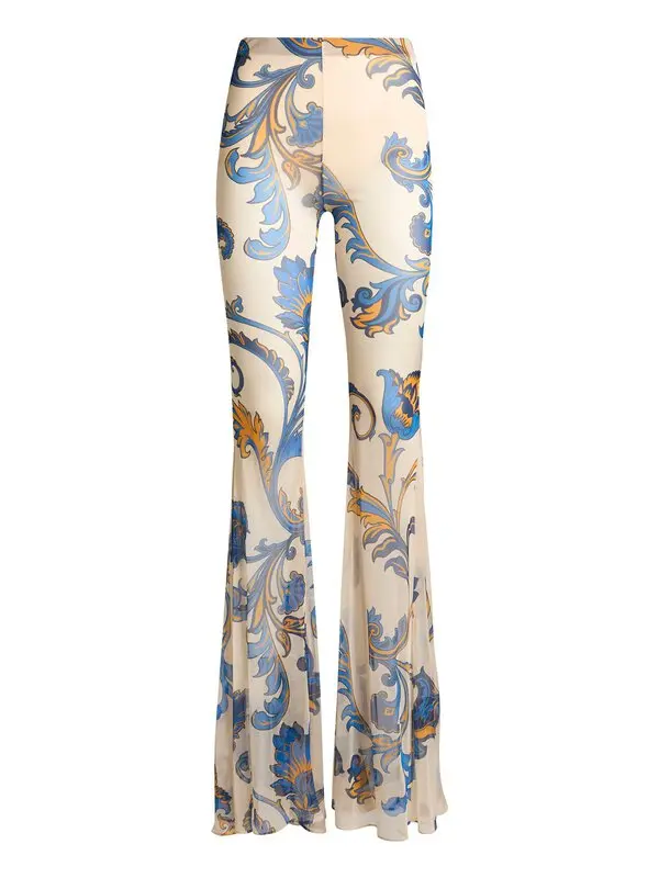 Etro Jersey Flare Pants - Multi