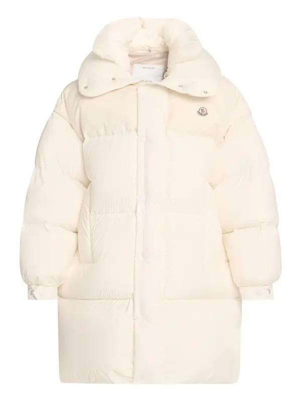 Moncler Verone 2 Snap-front Puffer Jacket - Natural
