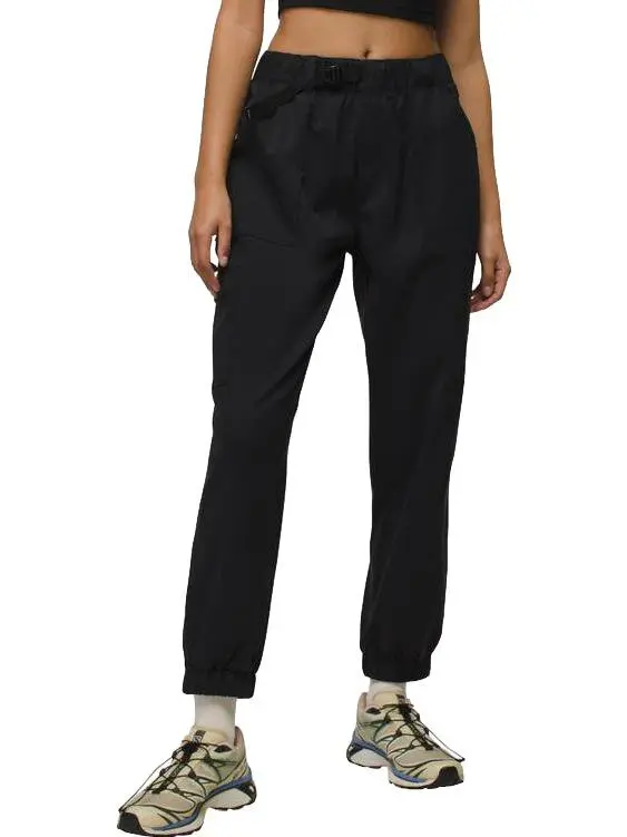 Prana Stretch Zion™ Elastic Waist Joggers - Black