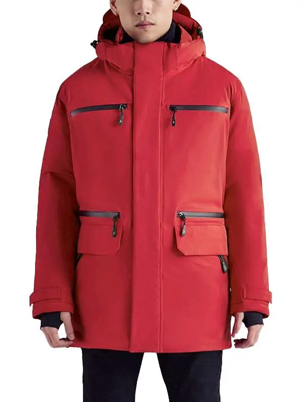 TRIPLE F.A.T. GOOSE Staden Down Parka - Red