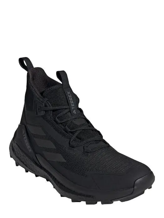 Adidas Free Hiker 2.0 Mid Waterproof Gore-tex® Hiking Shoe - Black/ Black/ Grey