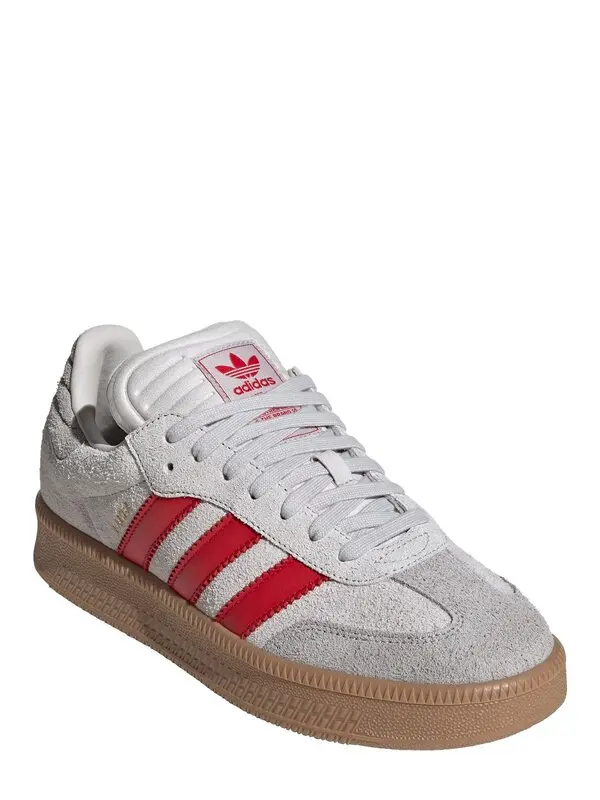 Adidas Samba Xlg Sneaker - Grey/ Better Scarlet/ Gum
