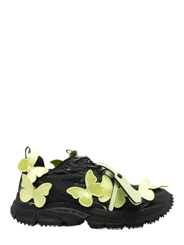 Off-White Butterfliesin Sneakers - Black/green