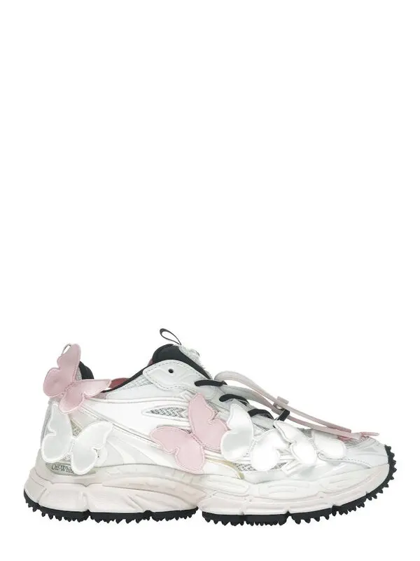 Off-White Be Right Back Butterflies Sneakers - Pink/white