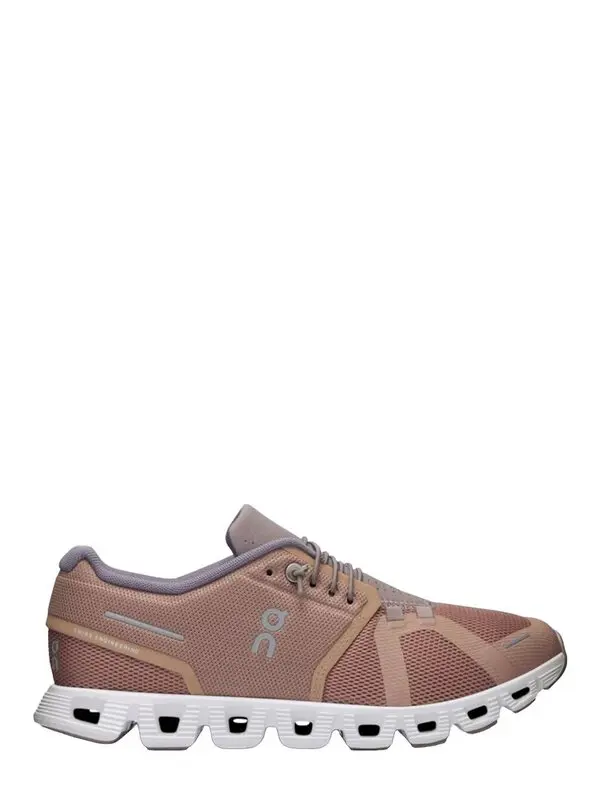 On Running Cloud 5 Sneakers - Rosebrown/fog