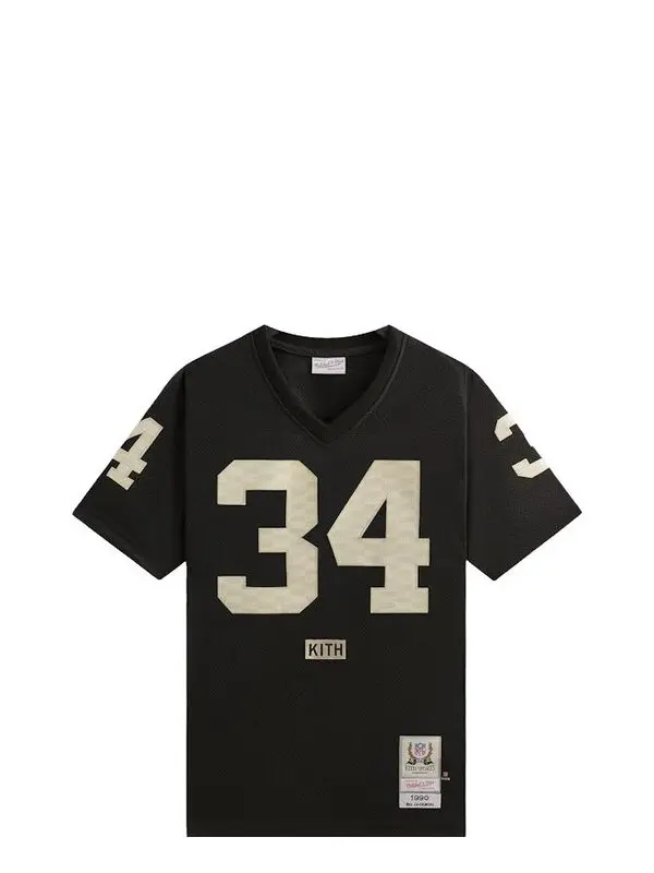 Kith X Mitchell & Ness Nfl Bo Jackson Jersey - Black