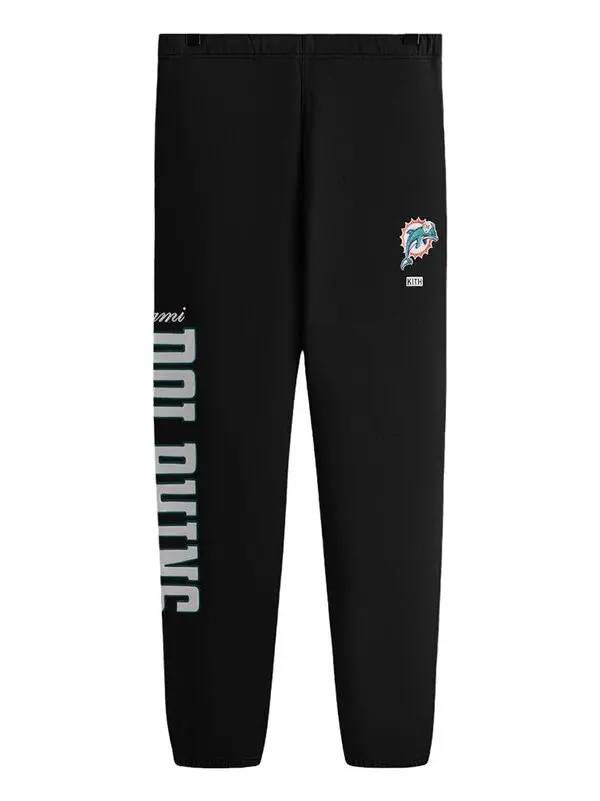 Kith X Nfl 47 Dolphins Nelson Sweatpant - Black
