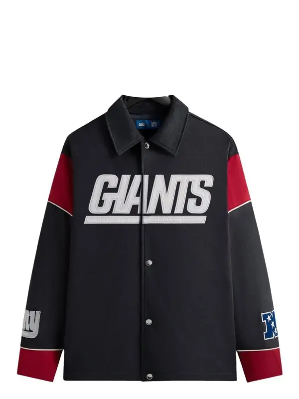 Kith X Nfl 47 Giants Kieran Coaches Jacket - Nocturnal