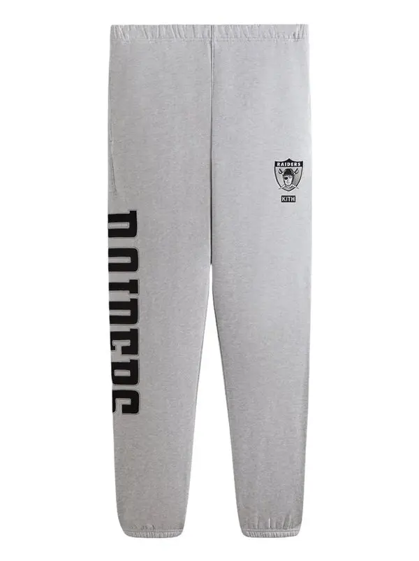 Kith X Nfl 47 Raiders Nelson Sweatpant - Light Heather Grey