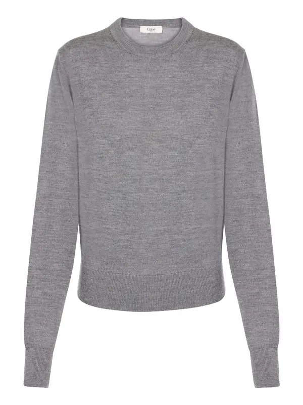 Chloé Wool Sweater - Grey