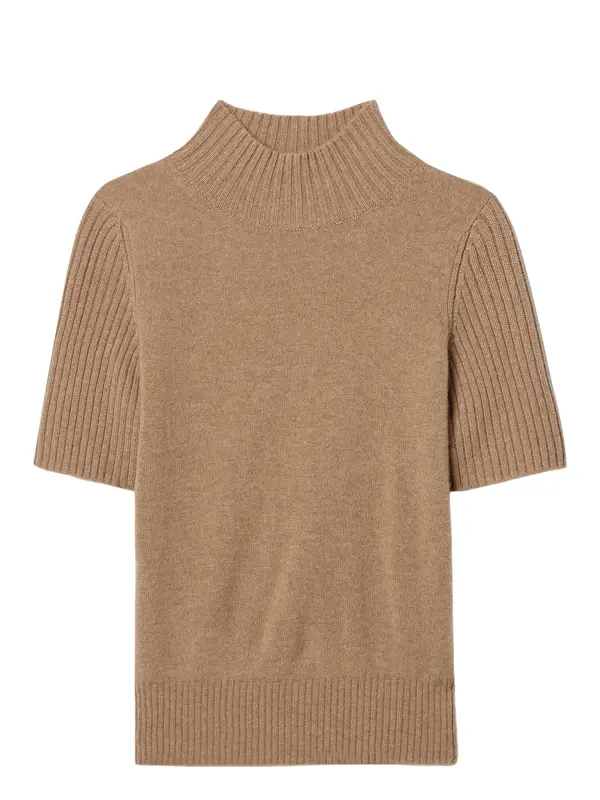 Khaite Talvi Cashmere Turtleneck Sweater - Brown