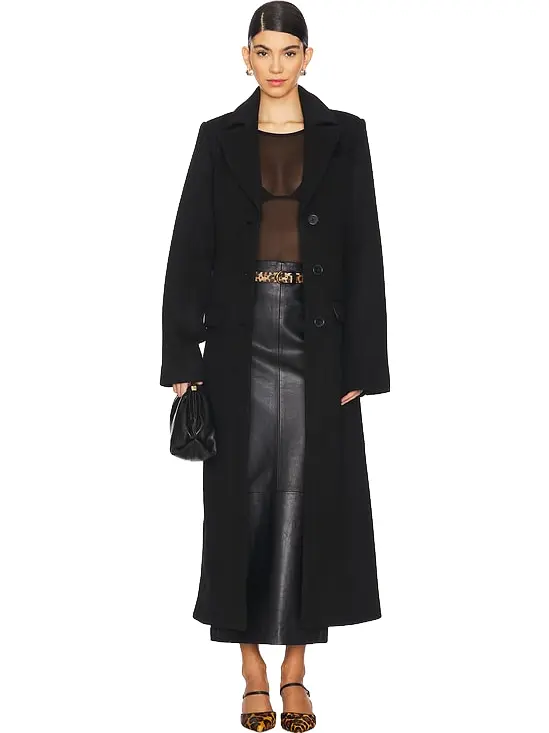 LOVERS AND FRIENDS Parker Coat - Black