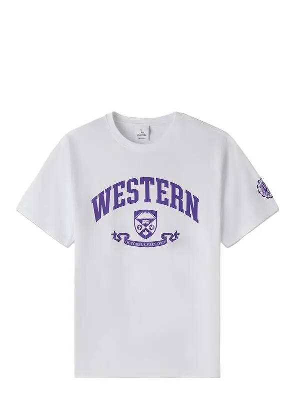 OVO X Western University Campus T-shirt - Western Purple