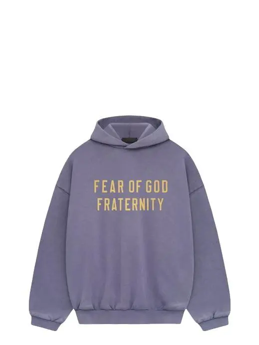 Fear Of God Essentials Heavy Fleece Hoodie - Lavender