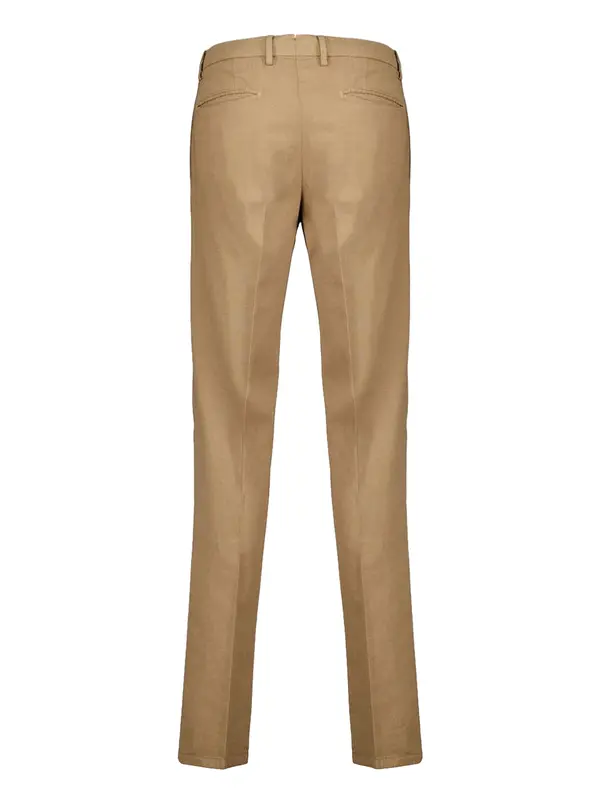Boglioli Pressed-crease Trousers - Neutrals