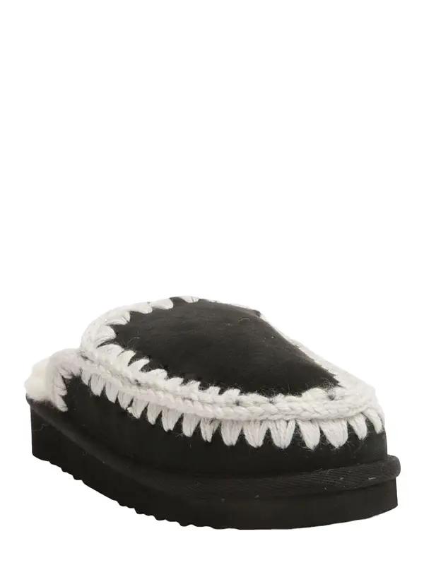 Mou Eskimo Slippers - Black