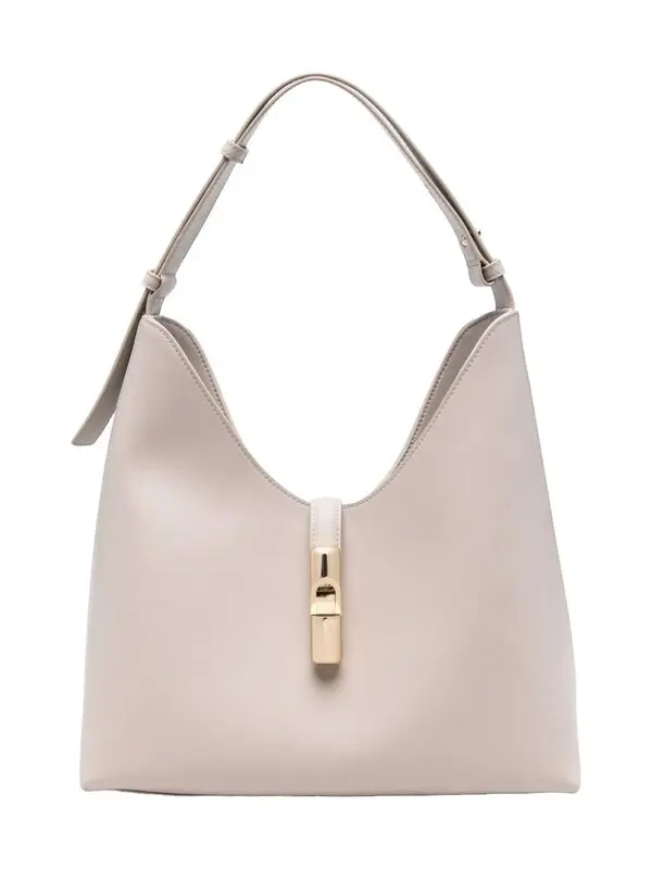 Furla Medium Goccia Turn-lock Tote Bag - Neutrals