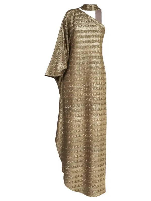 TALLER MARMO Gilded Ubud Maxi Dress - Gold