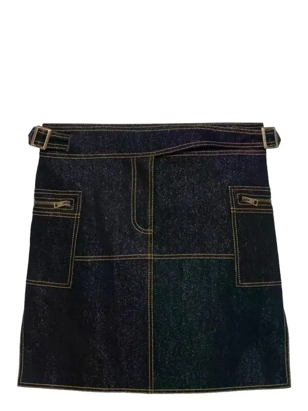Etro Denim Mini Skirt - Blue