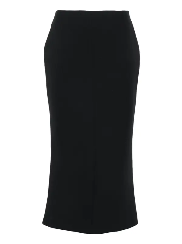 Viktor & Rolf High-waisted Midi Pencil Skirt - Black