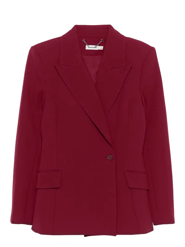 Simkhai Double-breasted Blazer - Red