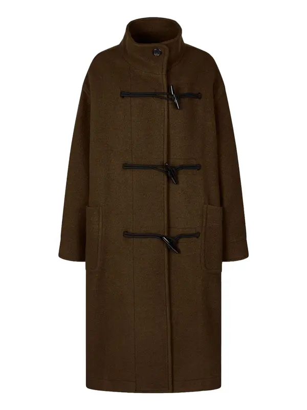 STUDIO TOMBOY High-neck Duffle Coat - Brown