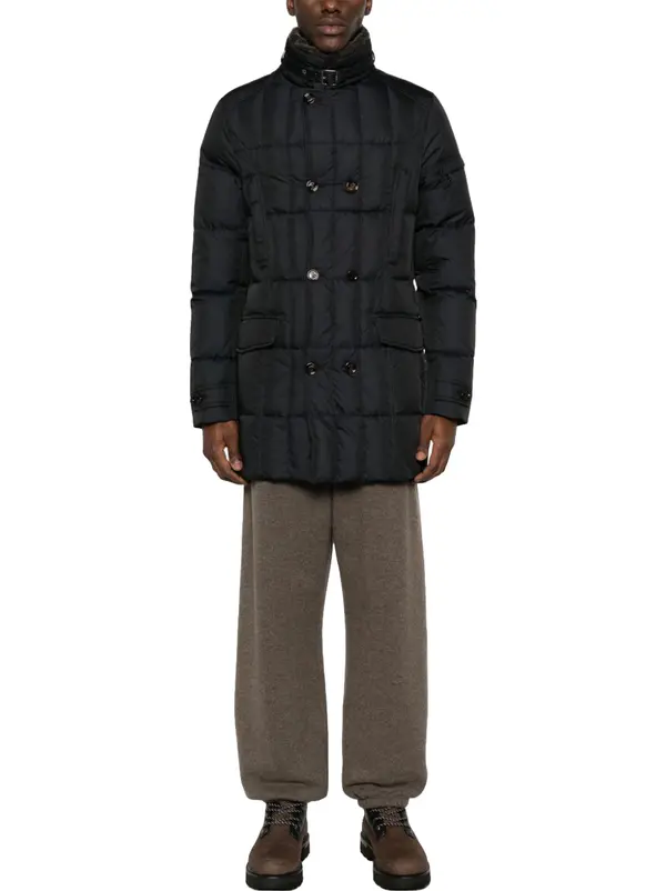 MOORER Morris Coat - Blue
