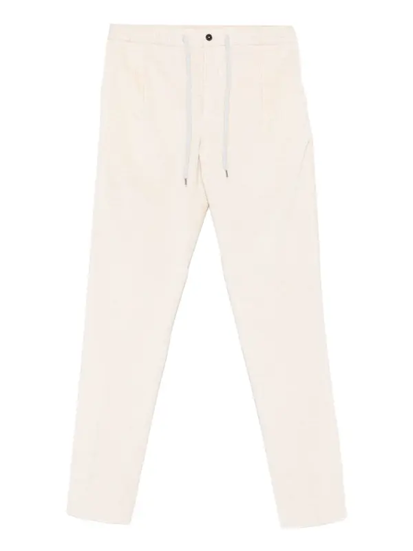 PT TORINO Corduroy Trousers - White