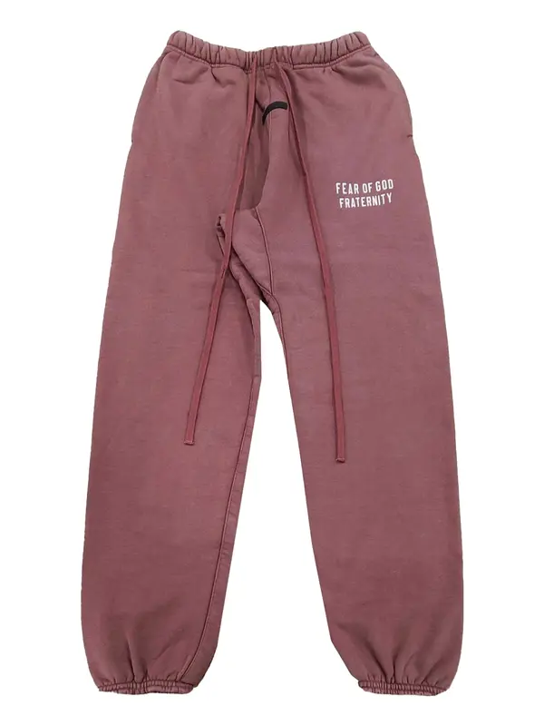 Fear Of God Logo-print Track Pants - Pink