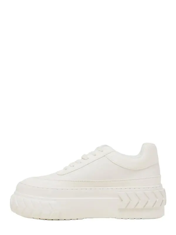 Both Tyres Lace-up Sneakers - White