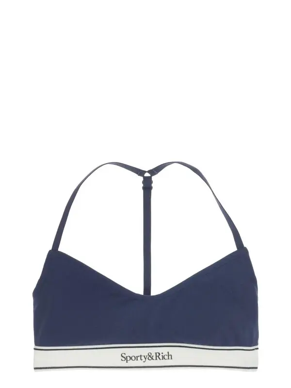 SPORTY & RICH U-neck Bra - Blue