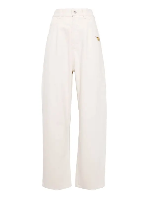 ALEMAIS Sylvie Straight Leg Jeans - Neutrals