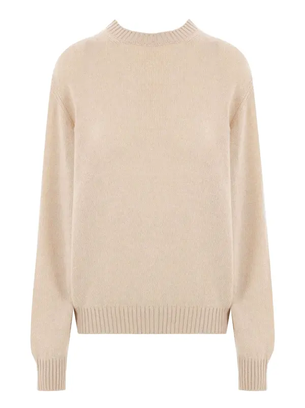 Loro Piana Crew-neck Cashmere Jumper - Neutrals