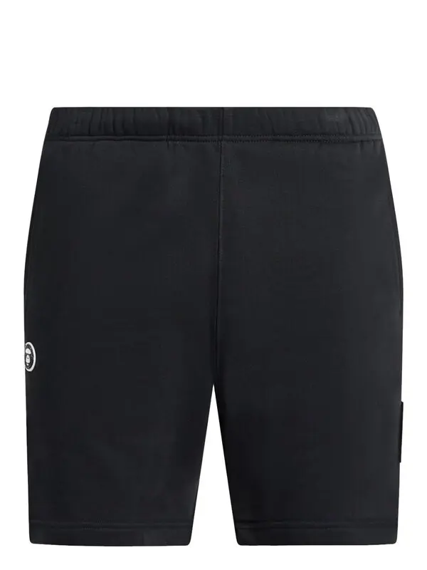 AAPE BY *A BATHING APE Milo-patch Track Shorts - Black