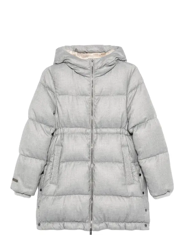 Peserico Punto Luce-chain Coat - Grey