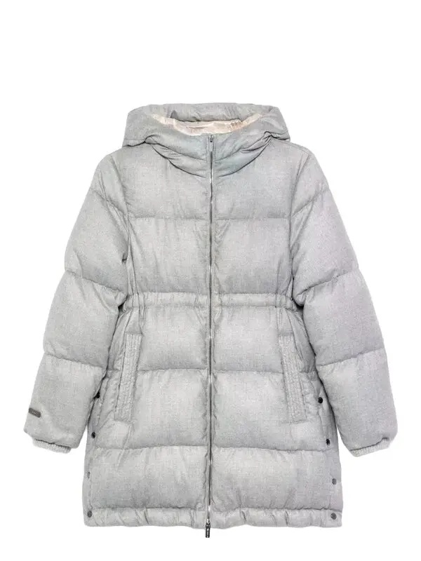 Peserico Punto Luce-chain Coat - Grey